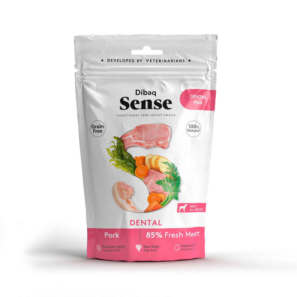Sense Snack Perro Hipoalergenico Dental Sabor Cerdo 100g – Petluditos ...